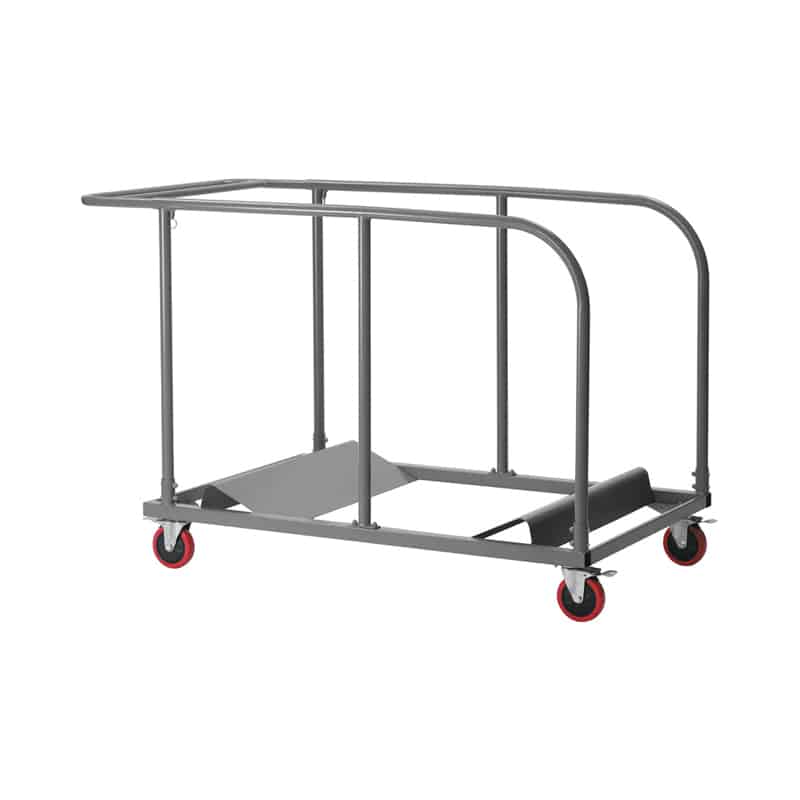 Chariot Trolley pour tables rondes pliantes